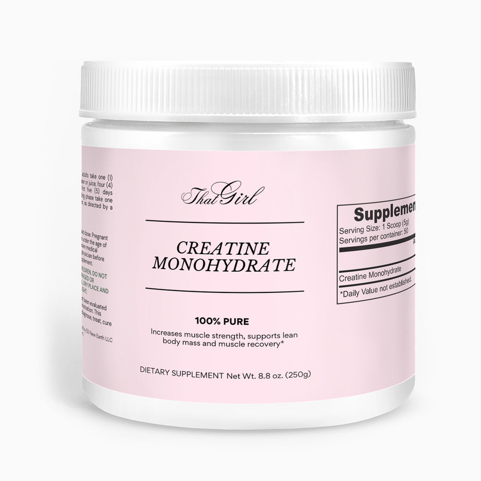 Creatine Monohydrate – That Girl - Beauty and Wellness by Raquel Inacio